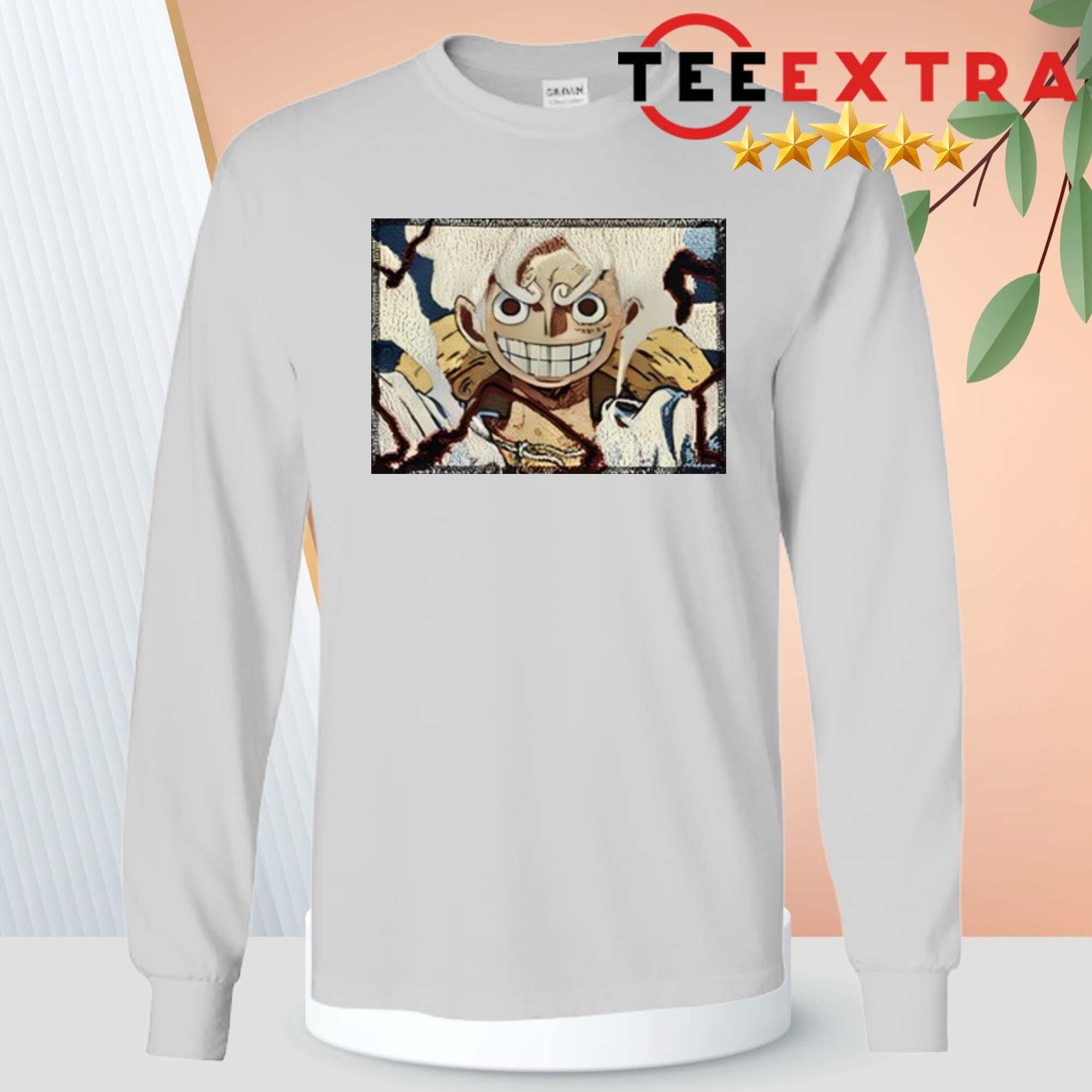 Max Holloway Wears A Luffy Gear 5 Pullover Shirt, hoodie, sweater, long ...