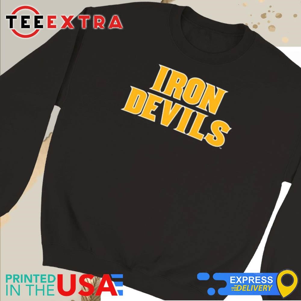 Official Cam Skattebo Wearing Asu Iron Devils Shirt, hoodie, sweater ...