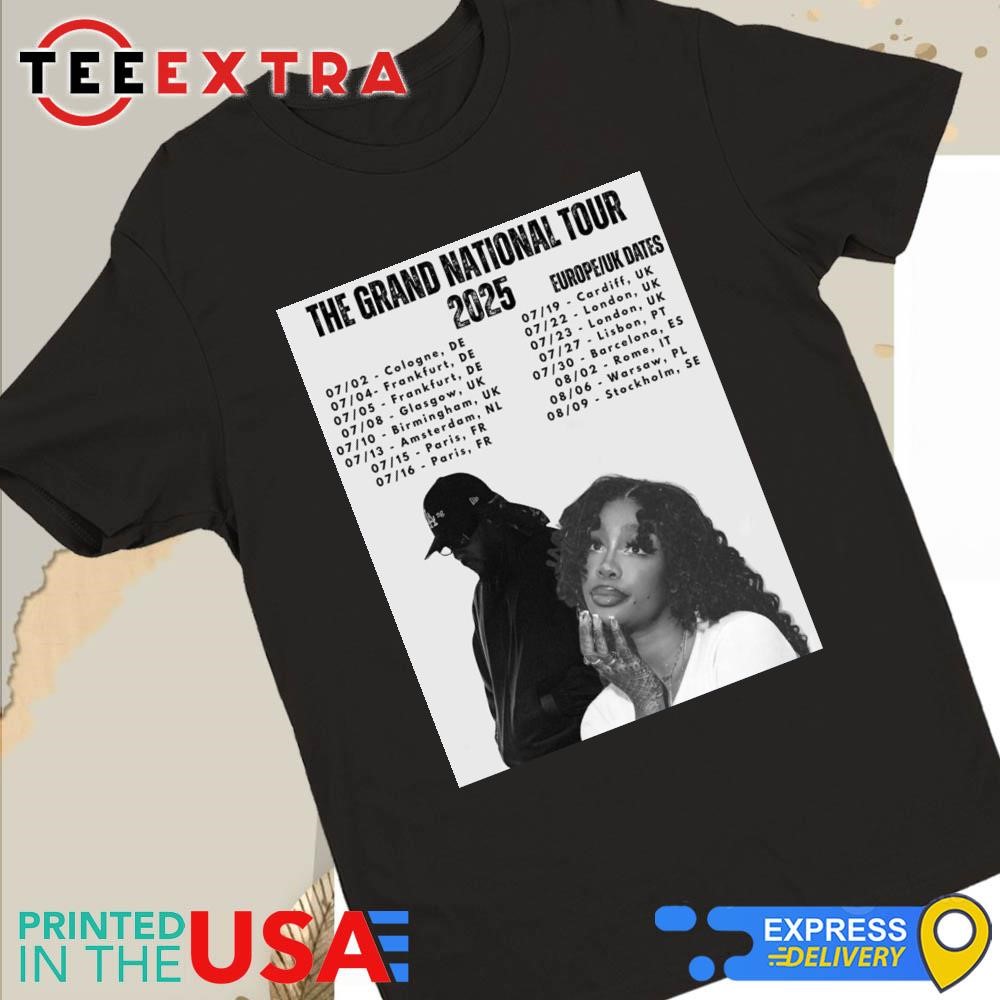 Official Kendrick Lamar x SZA The Grand National Tour 2025 Europe And ...