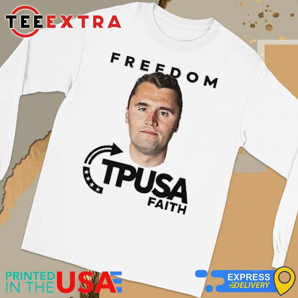 Trade | Charlie Kirk Freedom TPUSA Faith Shirt | 33-2025 - Q92 WDJQ