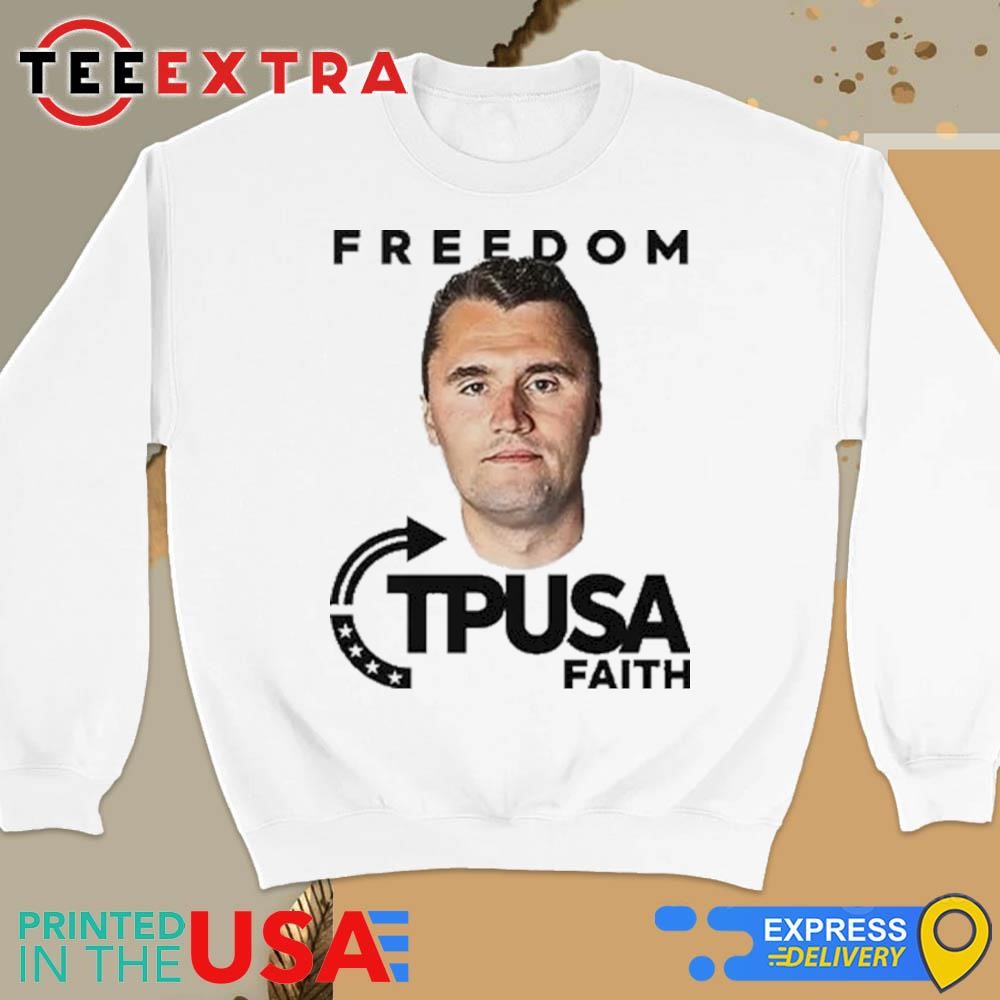 Trade | Charlie Kirk Freedom TPUSA Faith Shirt | 33-2025 - Q92 WDJQ