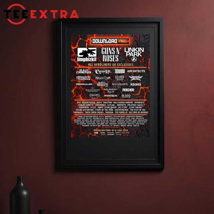 Official Download Festival XXIII 2026 Donington Park UK Lineup From 10 ...