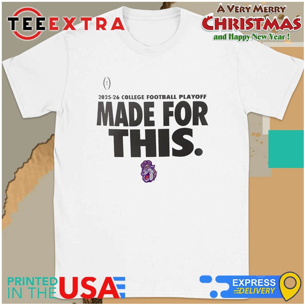 Official James Madison Dukes 2025-26 College Football Playoff Made For ...