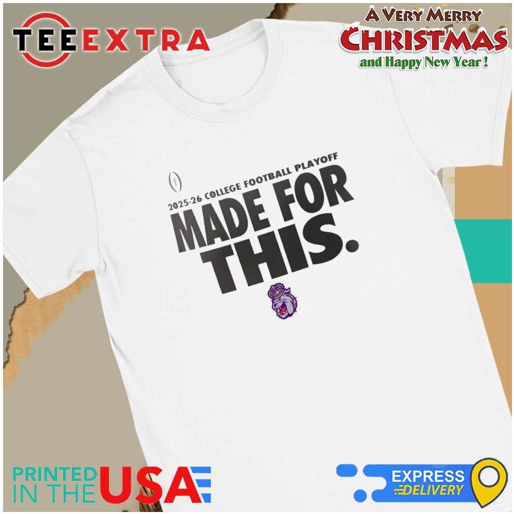 Official James Madison Dukes 2025-26 College Football Playoff Made For ...